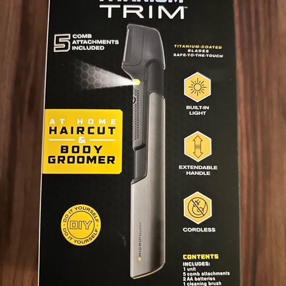Grooming | Haircut And Body Groomer Microtouch Titanium Trim | Poshmark